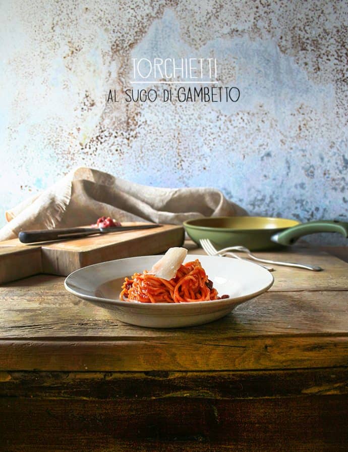 Torchietti pasta al torchio sugo ristretto gambetto ricetta gustosa ...